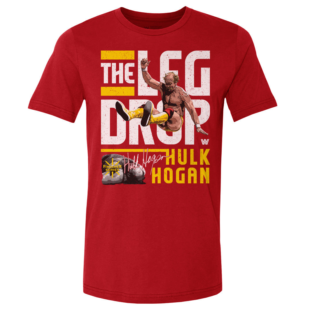 Hulk Hogan Leg Drop WHT – SHOP SUPLEX